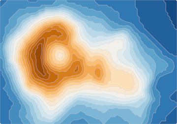 Volcano Contours Example | Vega